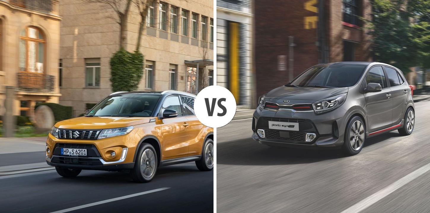 Suzuki Vitara VS KIA Picanto Autovergleich | AUTOGOTT.DE