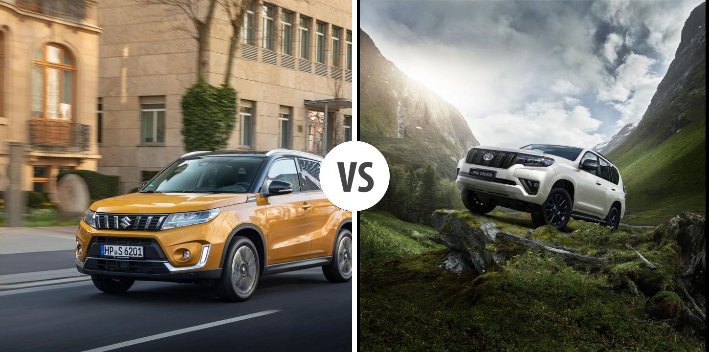 Suzuki Vitara VS Toyota Land Cruiser – Vergleiche Preise, Leistung ...