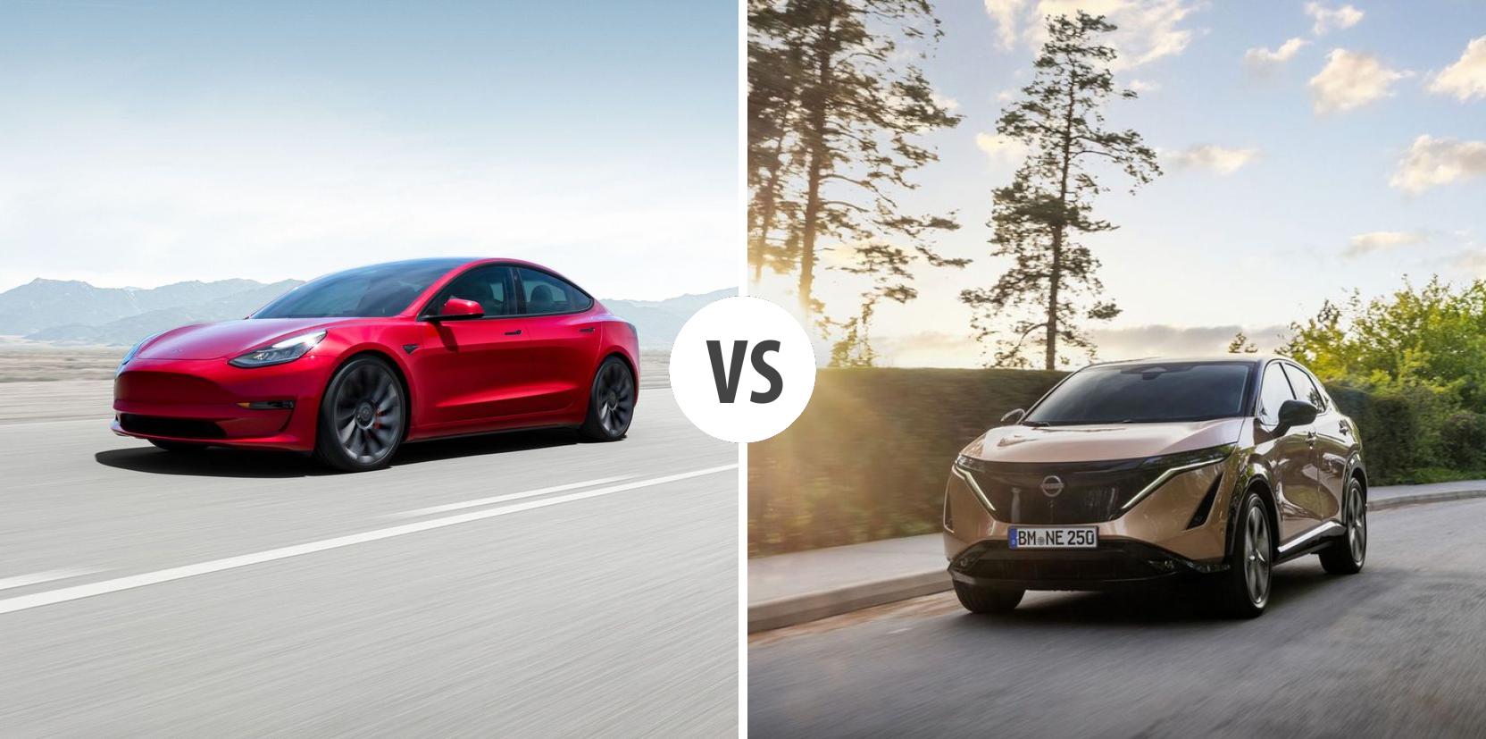 Exciting Nissan Ariya Vs Tesla Model 3 Pictures