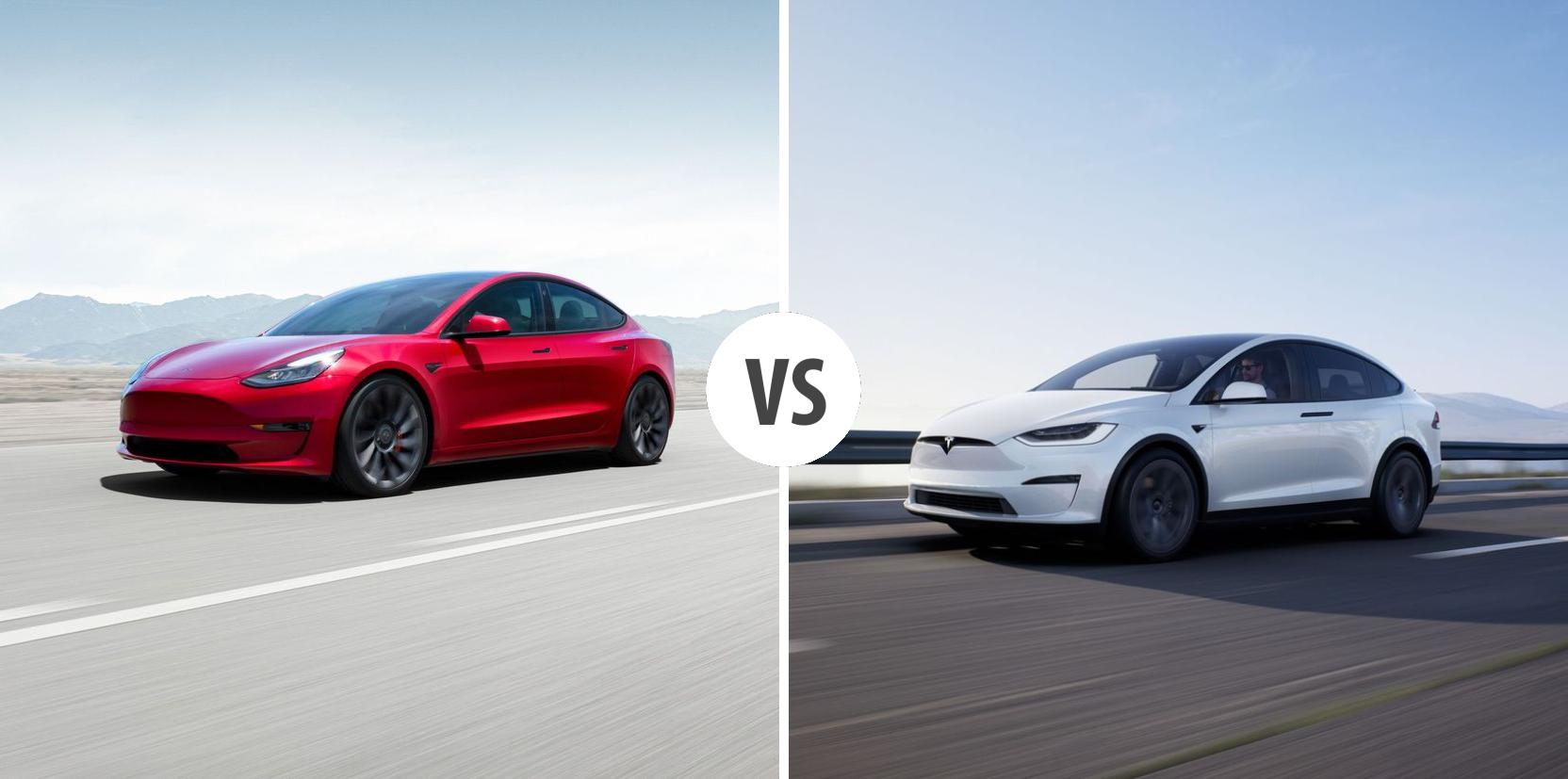 TESLA Model 3 VS TESLA Model X – Vergleiche Preise, Leistung ...