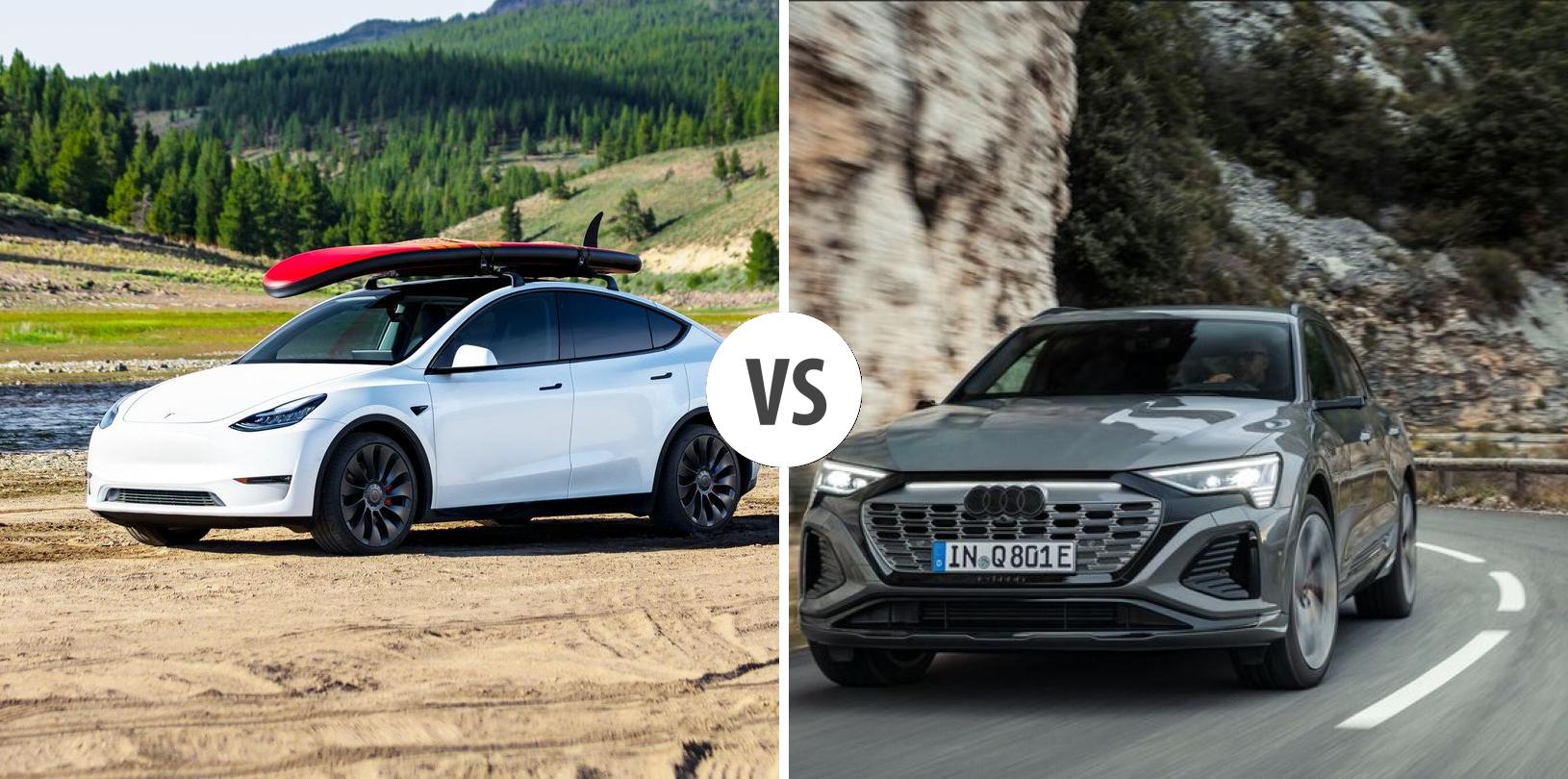 TESLA Model Y VS Audi Q8 e-tron – Vergleiche Preise, Leistung ...