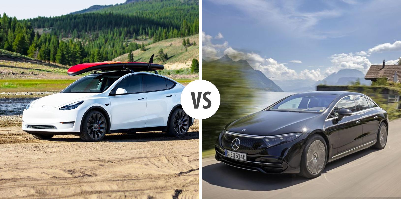 TESLA Model Y VS Mercedes EQS Limousine – Vergleiche Preise, Leistung ...