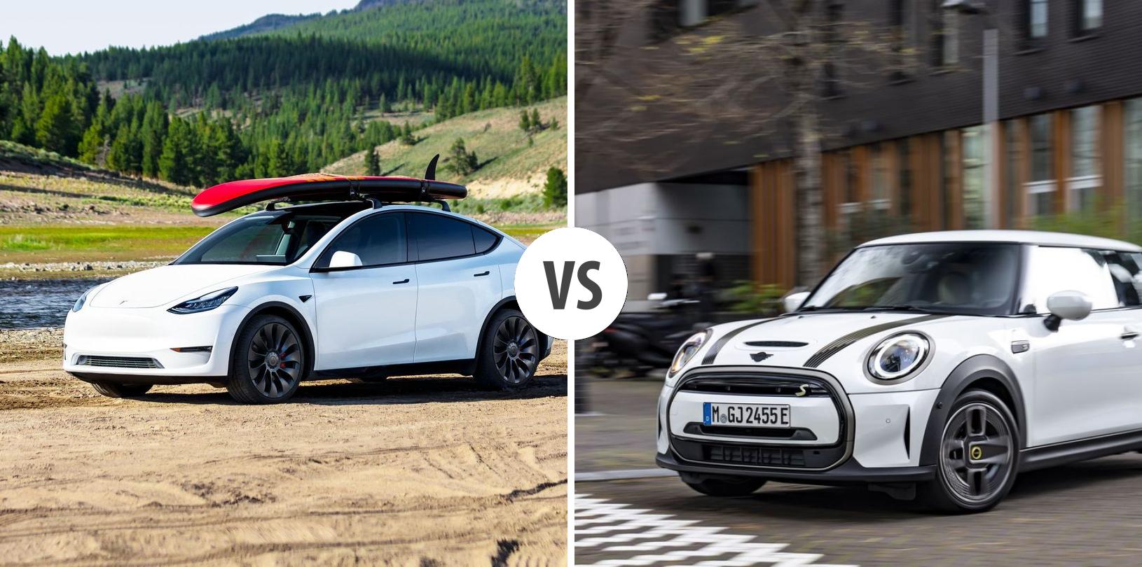 TESLA Model Y VS Mini Cooper Electric – Vergleiche Preise, Leistung ...
