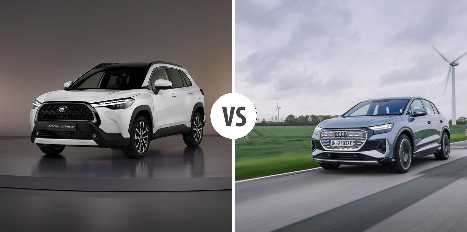 Toyota Corolla Cross VS Audi Q4 e-tron – Vergleiche Preise, Leistung ...