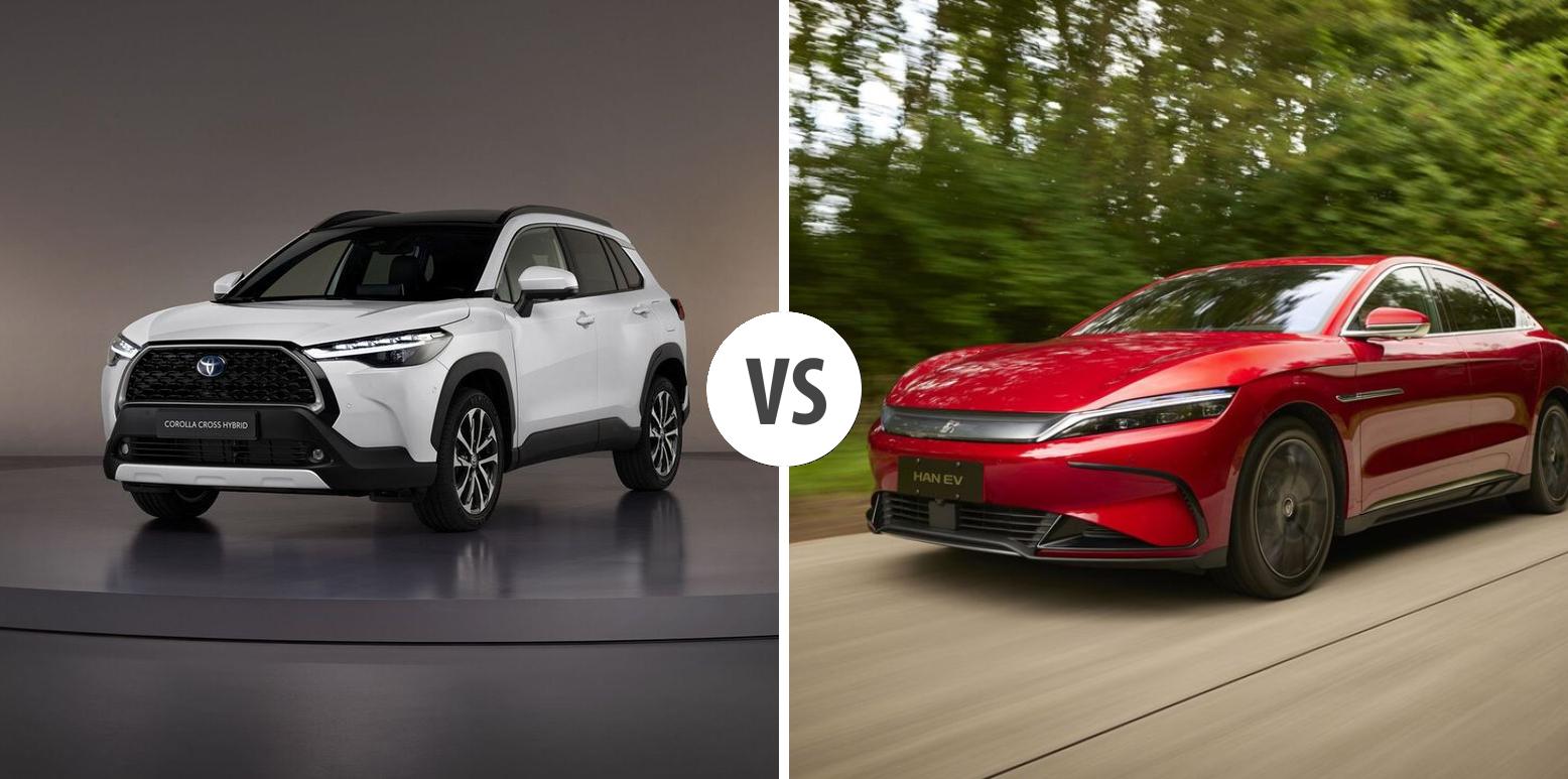 Toyota Corolla Cross VS BYD Han – Vergleiche Preise, Leistung ...