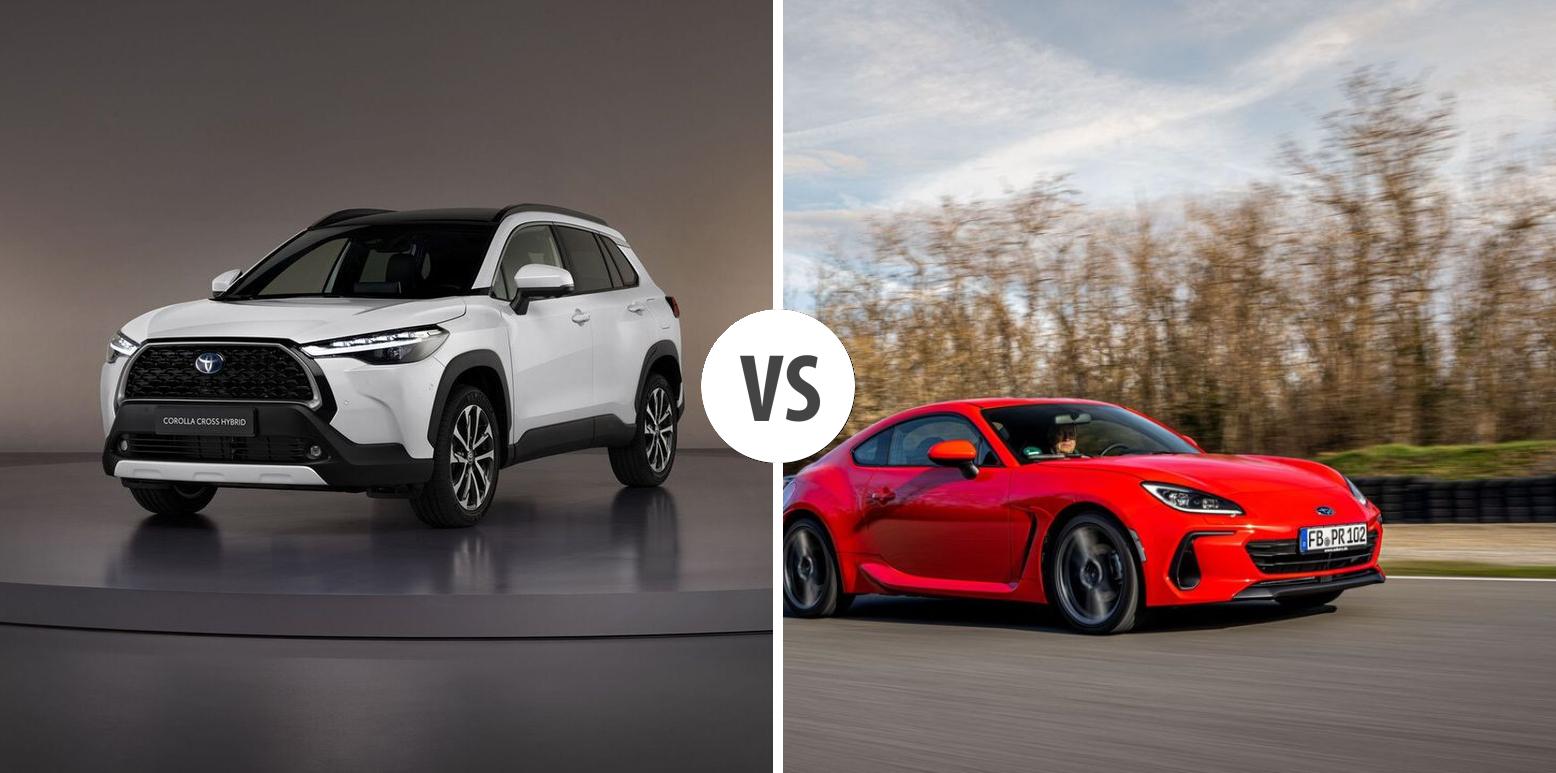 Toyota Corolla Cross VS Subaru BRZ – Vergleiche Preise, Leistung ...