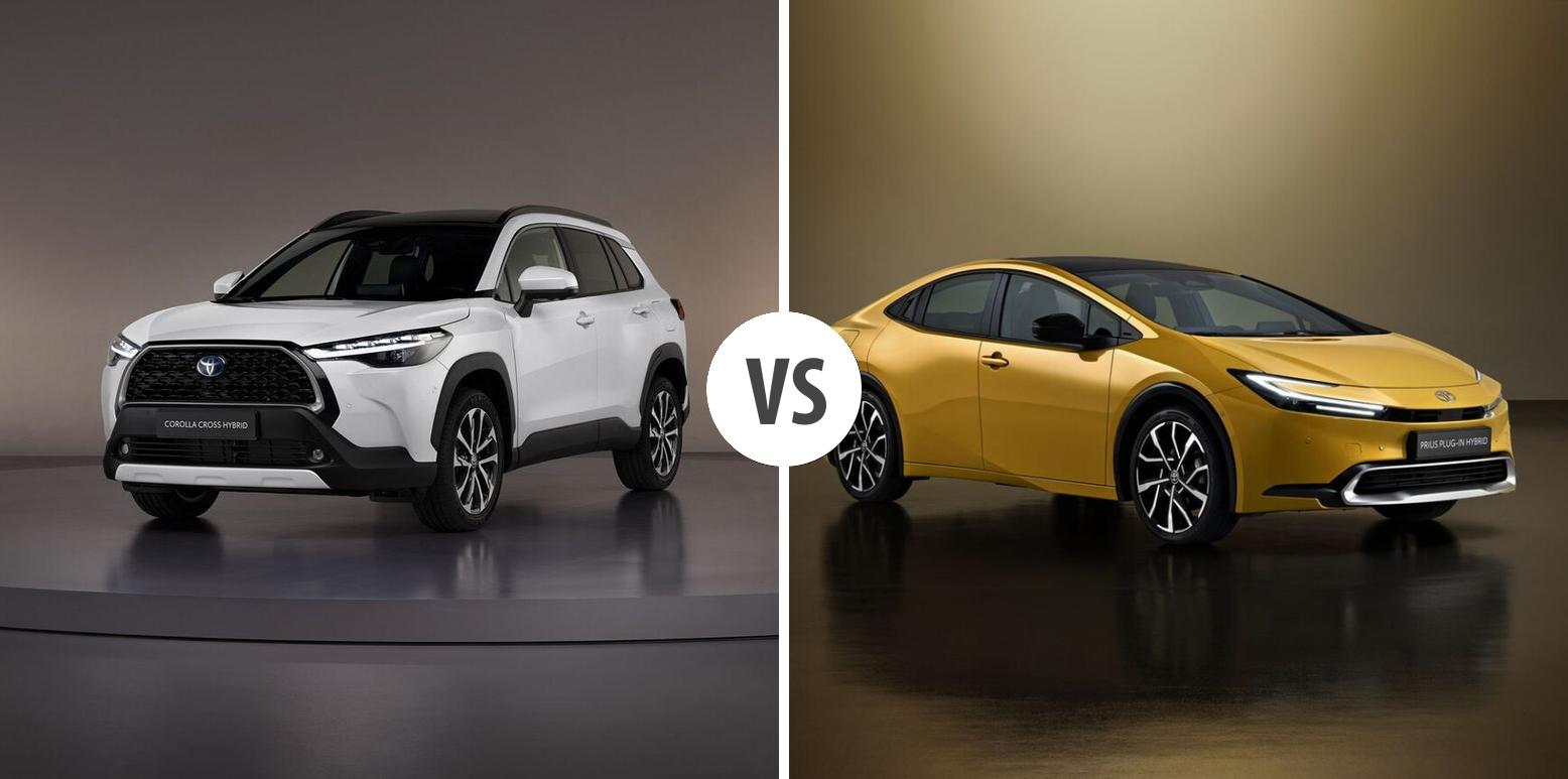 Toyota Corolla Cross VS Toyota Prius – Vergleiche Preise, Leistung ...