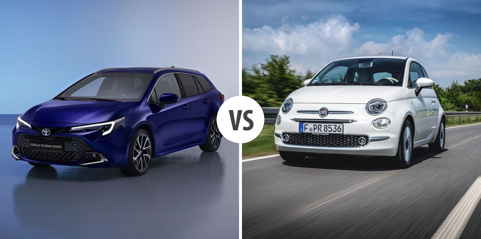 Toyota Corolla Touring Sports VS FIAT 500 – Vergleiche Preise, Leistung ...