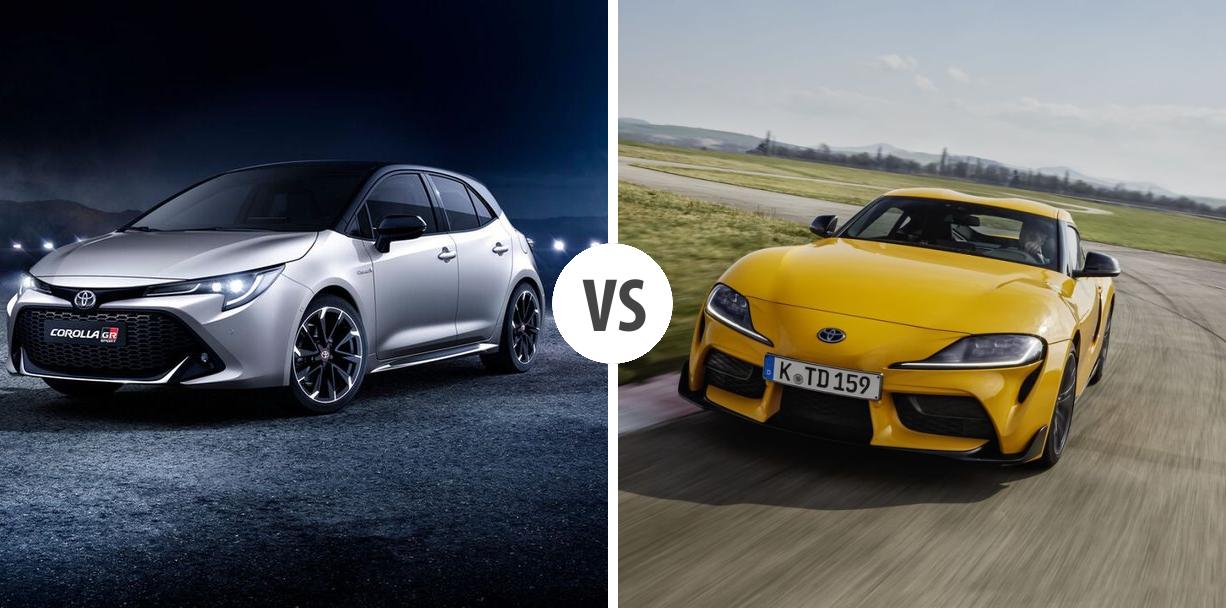 Toyota Corolla VS Toyota Supra – Vergleiche Preise, Leistung ...