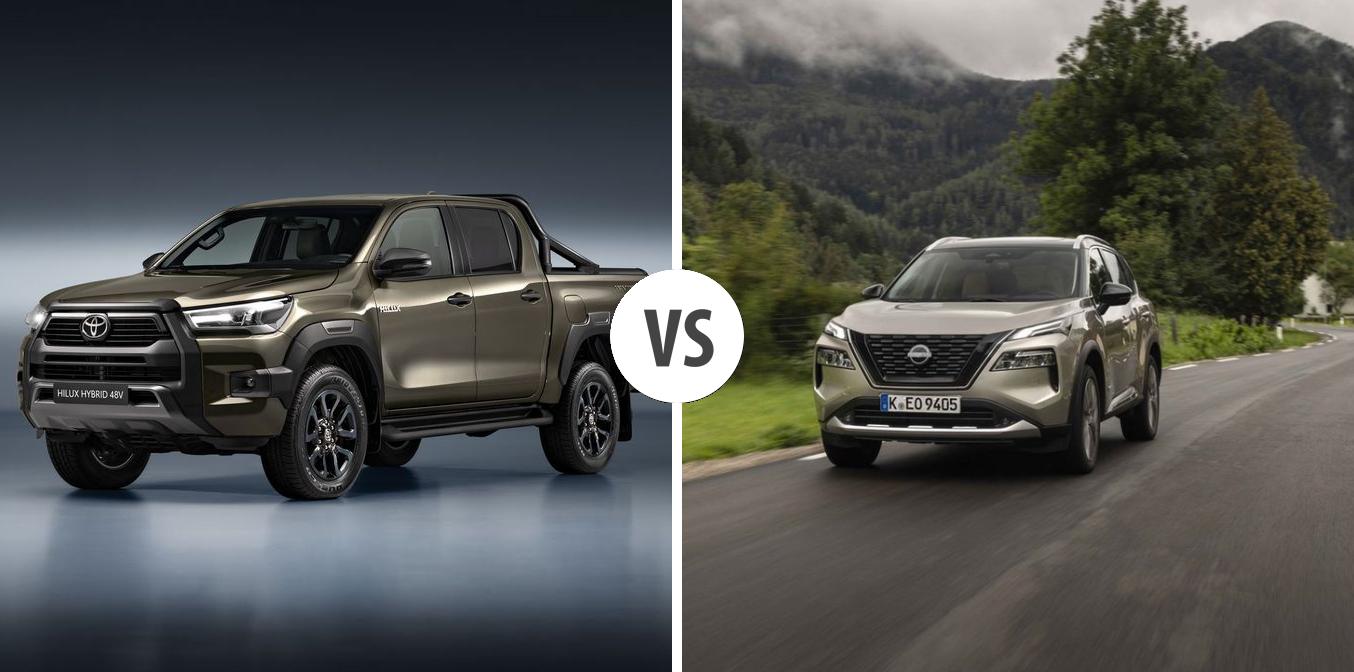 Toyota Hilux VS Nissan X-TRAIL – Vergleiche Preise, Leistung ...