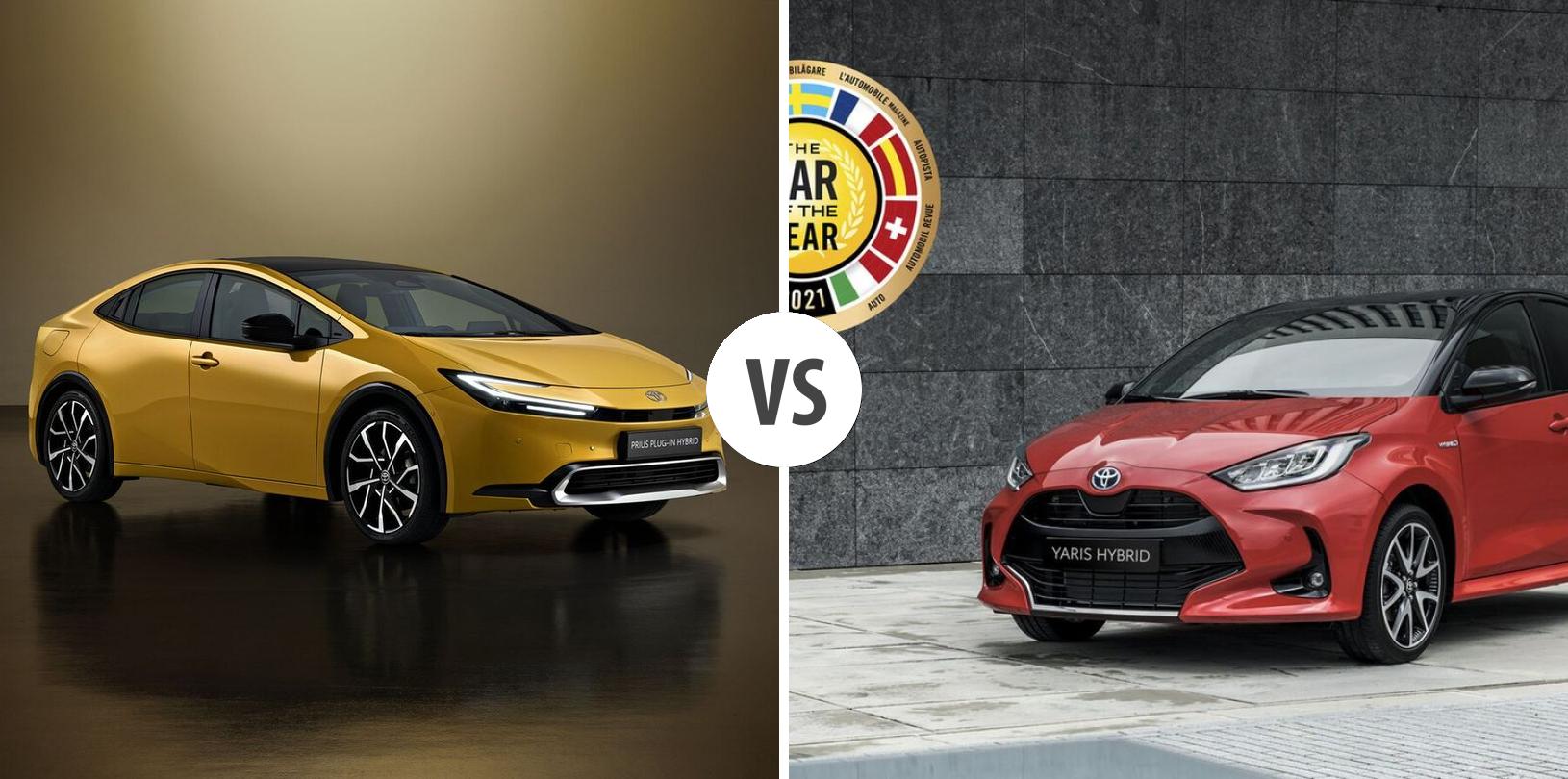 Toyota Prius VS Toyota Yaris – Vergleiche Preise, Leistung, Kofferraum ...