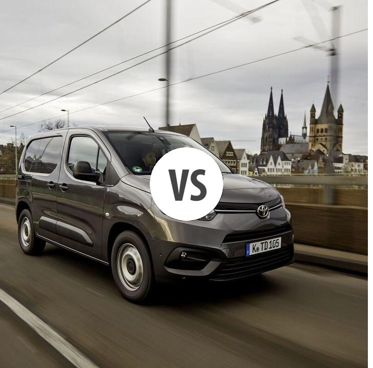 Toyota Proace City Verso L1 Elektro VS Citroën Jumpy Elektro ...