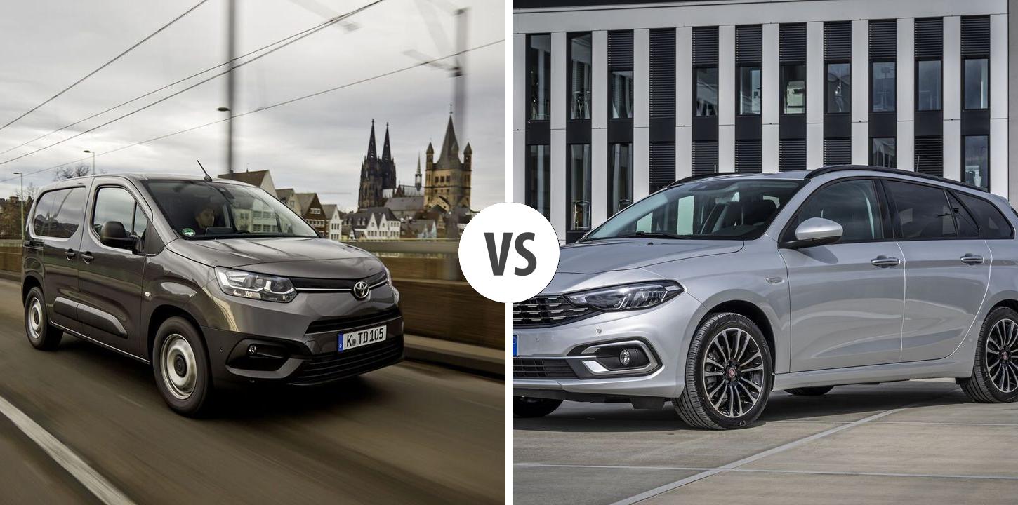 Toyota Proace City Verso L1 Elektro VS FIAT Tipo Kombi Autovergleich ...