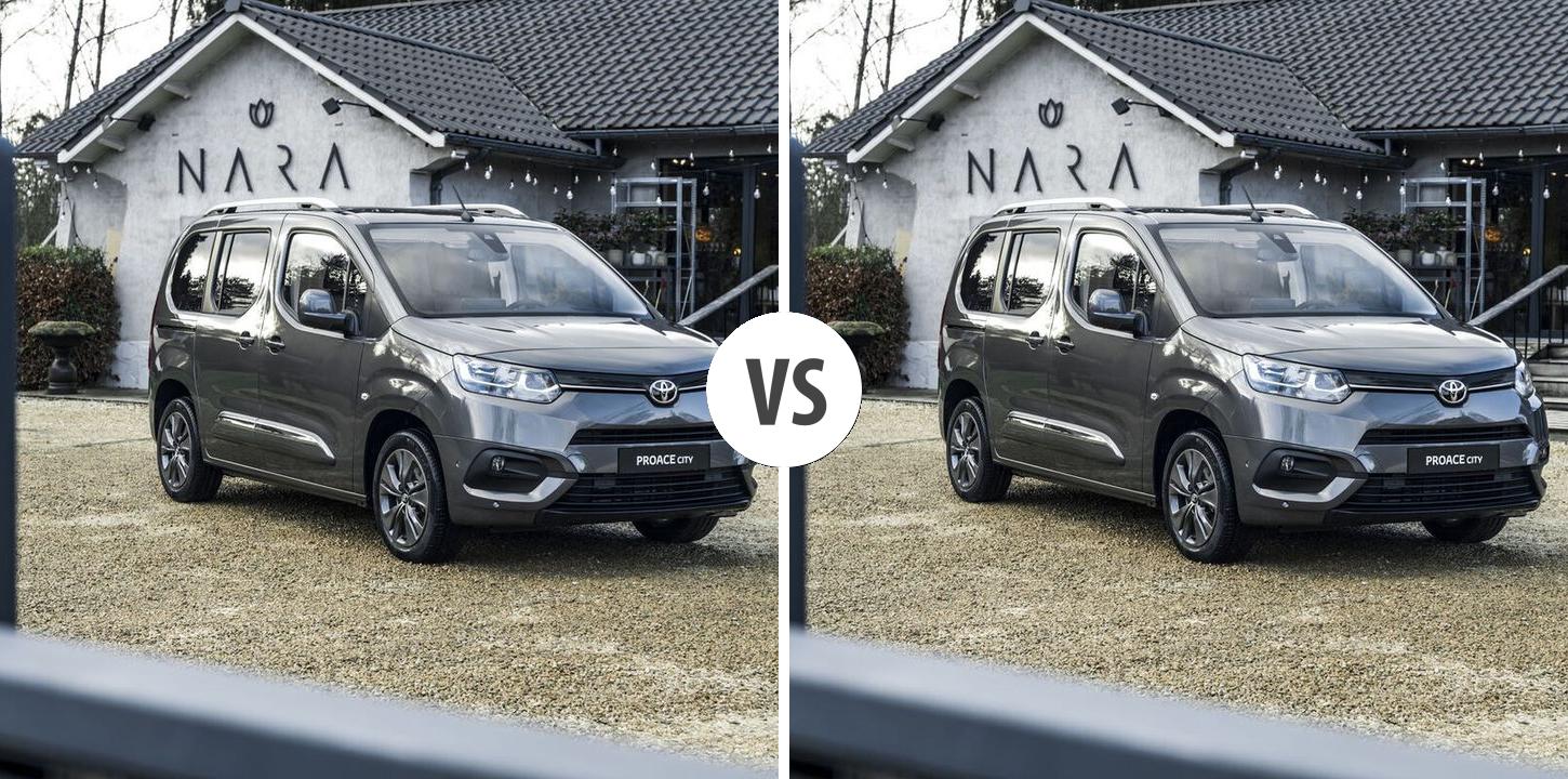 Toyota Proace City Verso L1 VS Toyota Proace City Verso L2 – Vergleiche Preise, Leistung ...