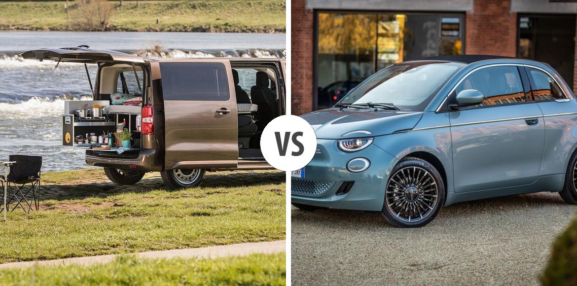 Toyota Proace Verso Electric VS FIAT 500C Elektro – Vergleiche Preise ...