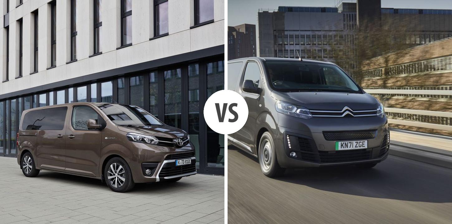 Toyota Proace Verso VS Citroën ë-Spacetourer – Vergleiche Preise ...