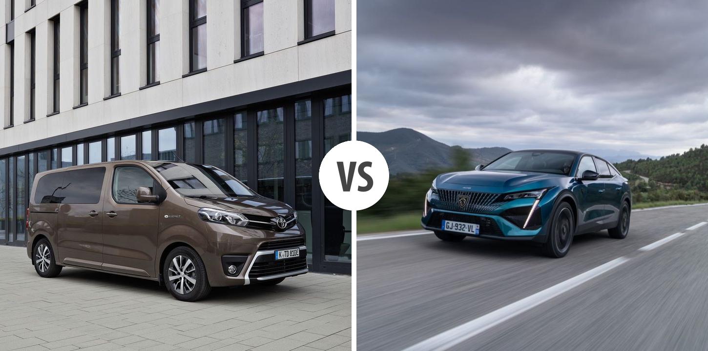 Toyota Proace Verso VS Peugeot 408 Elektro – Vergleiche Preise ...