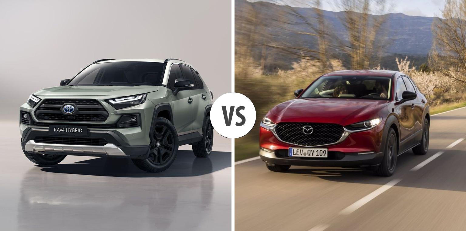 Toyota RAV4 VS Mazda CX-30 – Vergleiche Preise, Leistung, Kofferraum & Ausstattungen | AUTOGOTT.DE