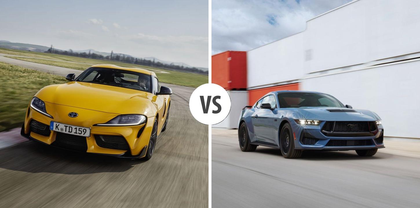 Toyota Supra VS Ford Mustang Fastback – Vergleiche Preise, Leistung ...