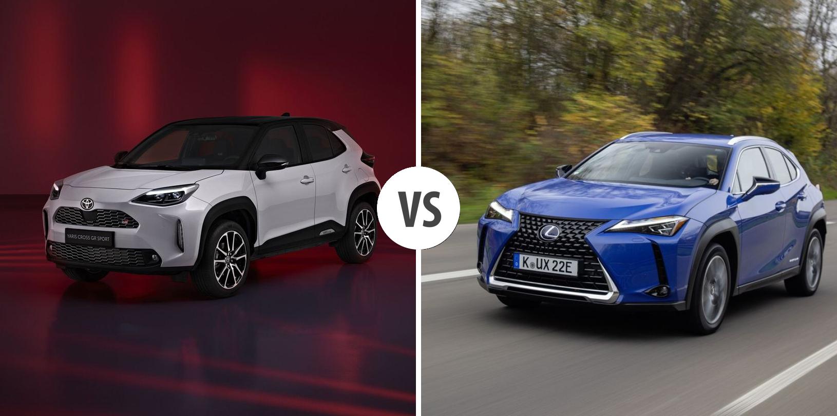 Toyota Yaris Cross VS Lexus UX Elektro – Vergleiche Preise, Leistung ...