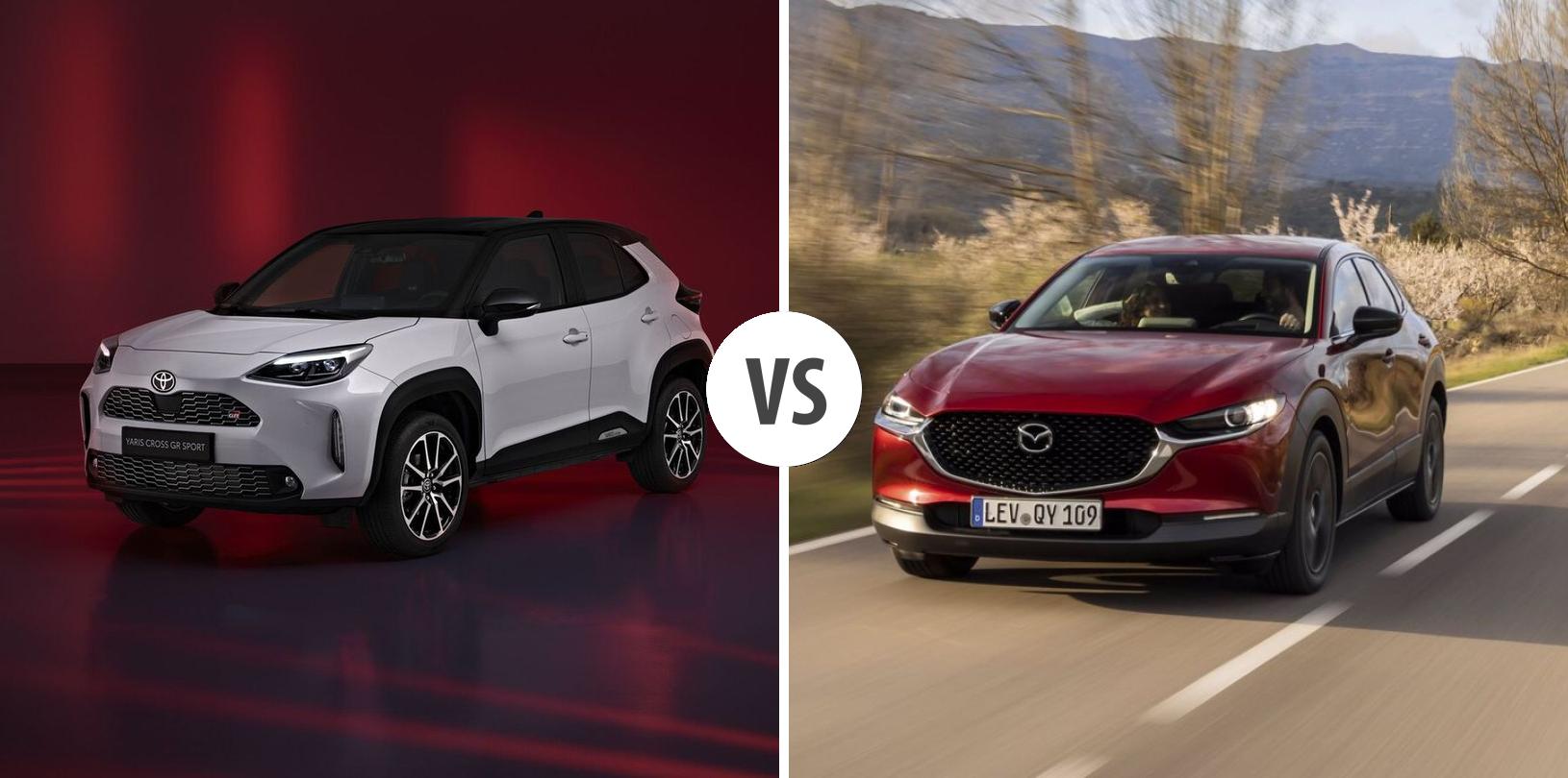 Toyota Yaris Cross VS Mazda CX-30 – Vergleiche Preise, Leistung ...