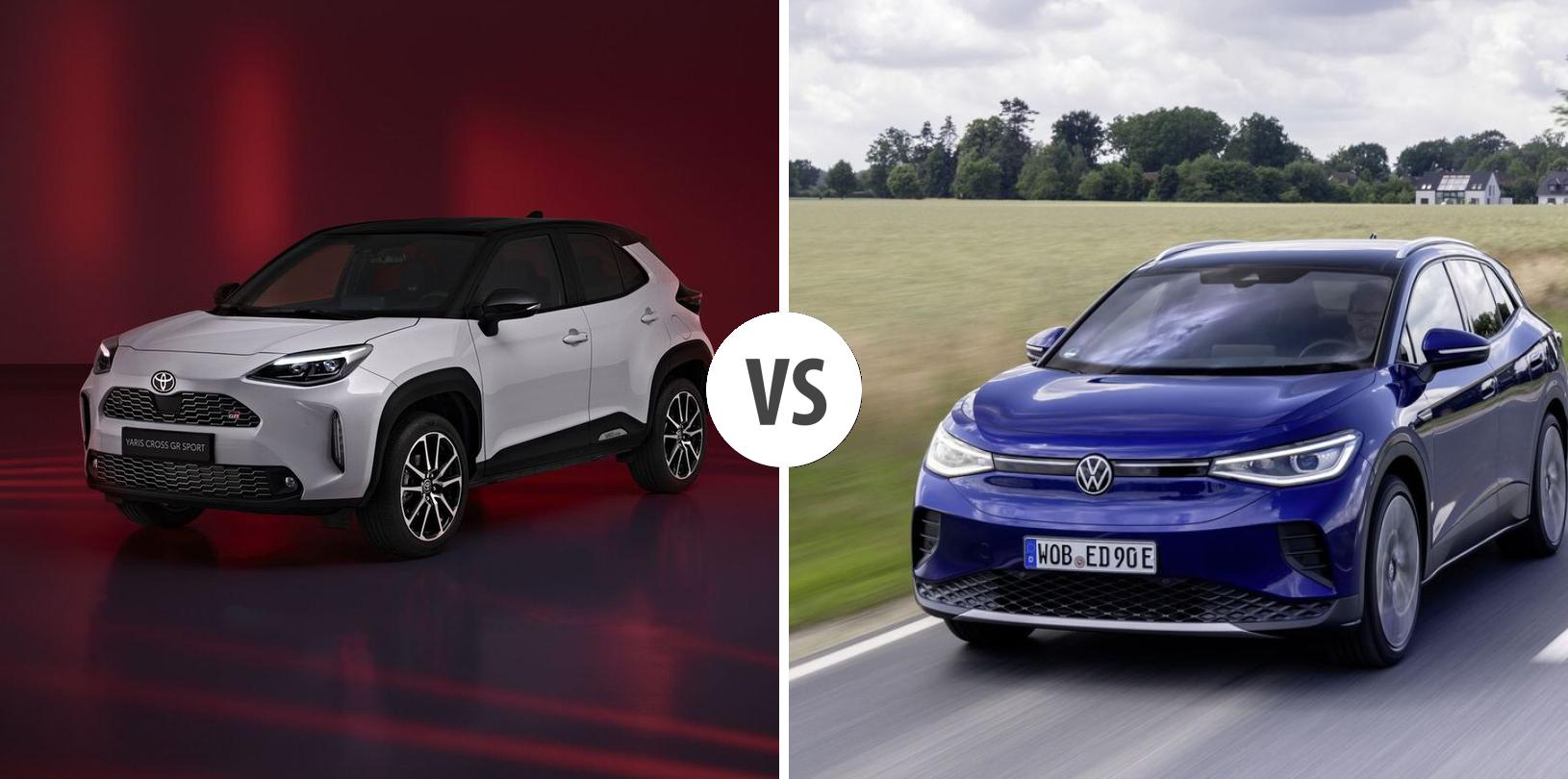 Toyota Yaris Cross VS Volkswagen ID.4 – Vergleiche Preise, Leistung ...