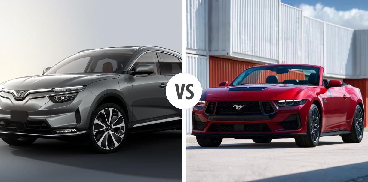 VinFast VF 8 VS Ford Mustang Convertible – Vergleiche Preise, Leistung ...