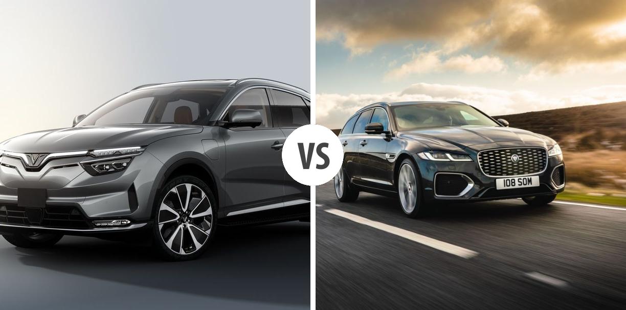 VinFast VF 8 VS Jaguar XF Sportbrake Autovergleich | AUTOGOTT.DE