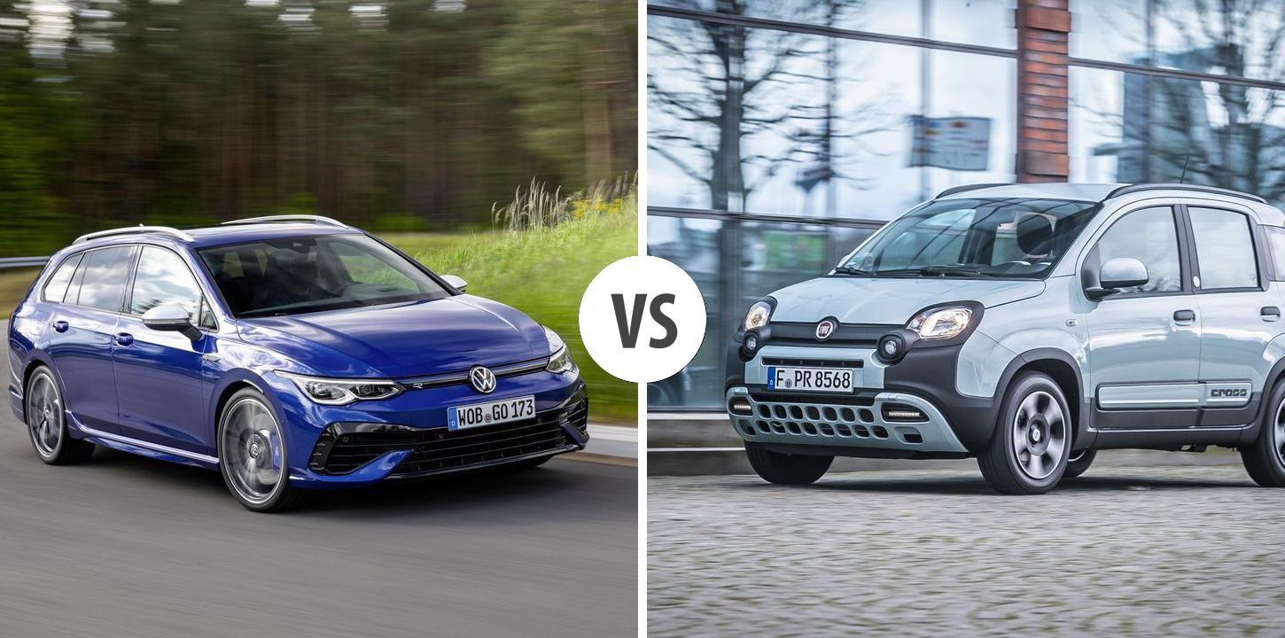 Volkswagen Golf Variant VS FIAT Panda – Vergleiche Preise, Leistung ...