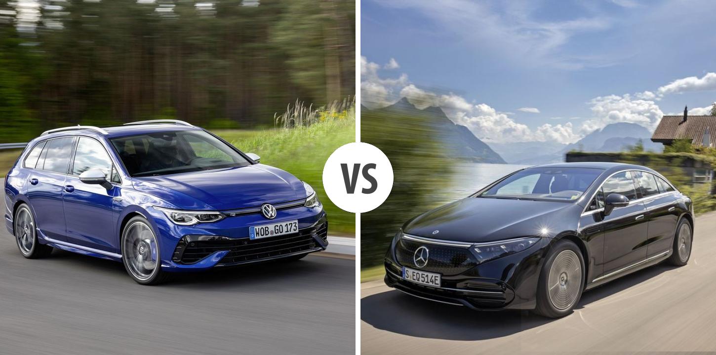 Volkswagen Golf Variant VS Mercedes EQS Limousine – Vergleiche Preise ...
