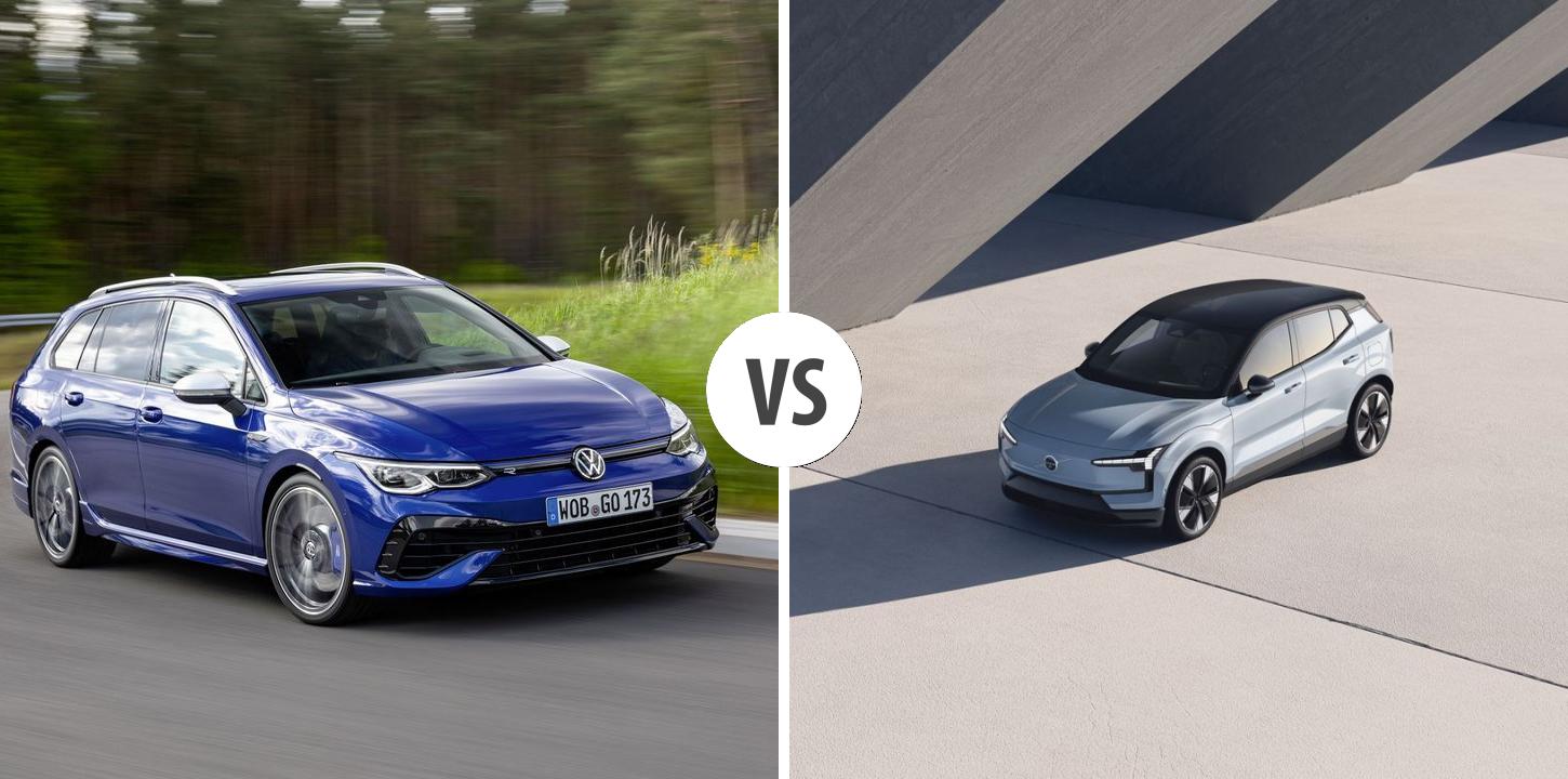 Volkswagen Golf Variant VS Volvo EX30 Autovergleich | AUTOGOTT.DE