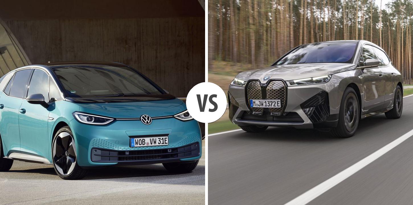 Volkswagen ID.3 VS BMW iX – Vergleiche Preise, Leistung, Kofferraum ...