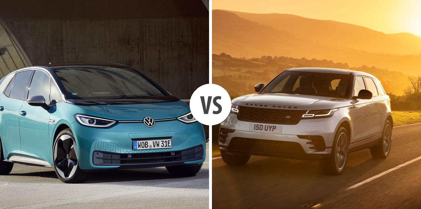 Volkswagen ID.3 VS Land Rover Range Rover Velar – Vergleiche Preise ...