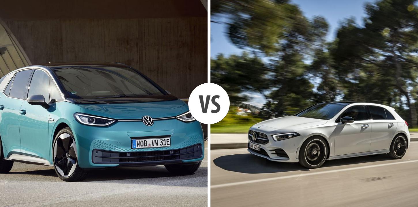 Volkswagen ID.3 VS Mercedes A-Klasse – Vergleiche Preise, Leistung ...