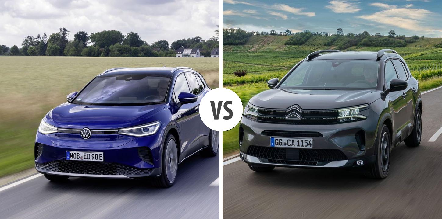 Volkswagen ID.4 VS Citroën C5 Aircross – Vergleiche Preise, Leistung ...