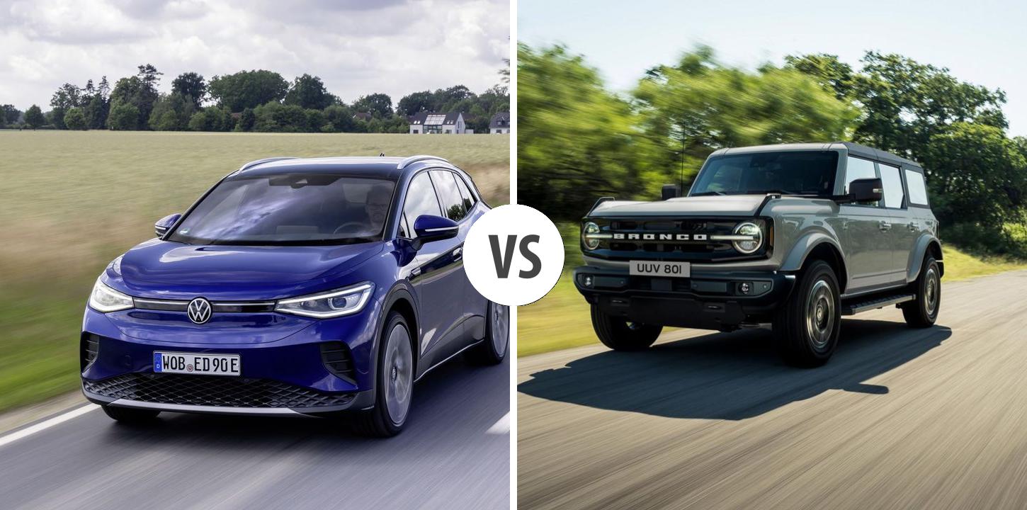 Volkswagen ID.4 VS Ford Bronco – Vergleiche Preise, Leistung ...
