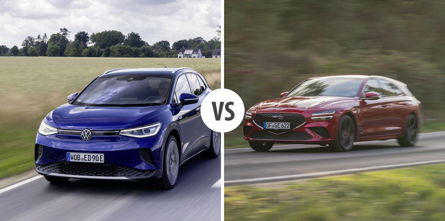 Volkswagen ID.4 VS Genesis G70 Shooting Brake – Vergleiche Preise ...
