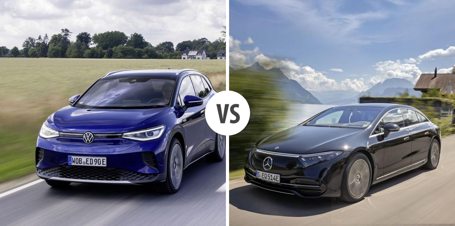 Volkswagen ID.4 VS Mercedes EQS Limousine – Vergleiche Preise, Leistung ...