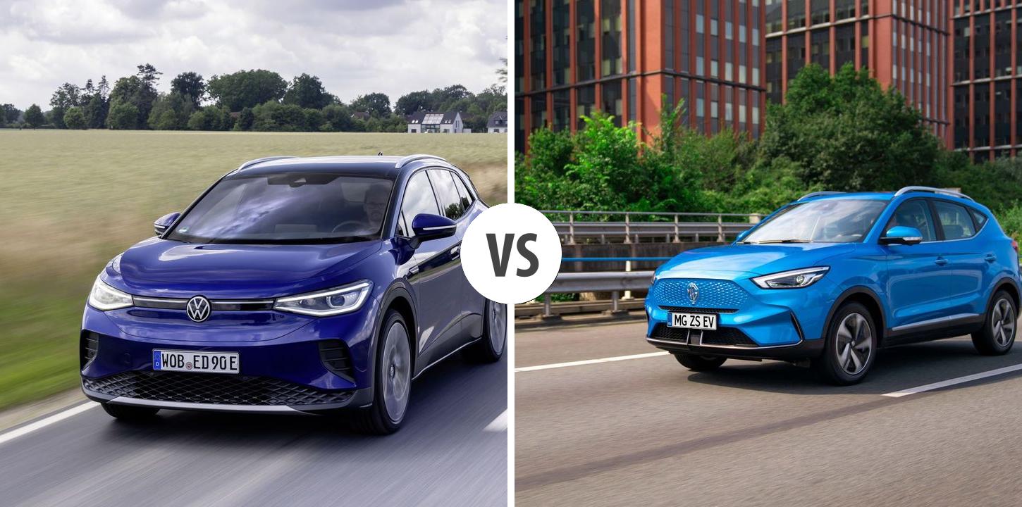 Volkswagen ID.4 VS MG ZS EV – Vergleiche Preise, Leistung, Kofferraum ...