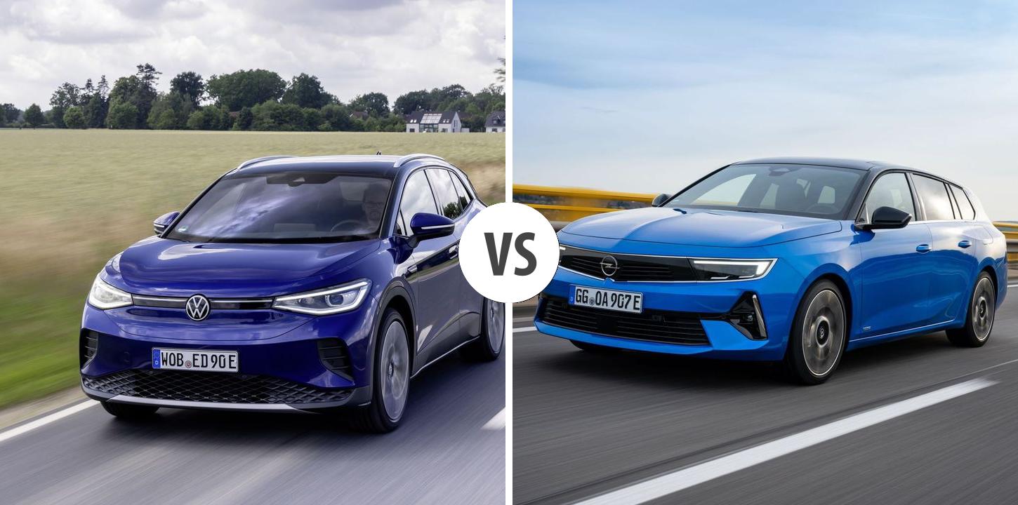 Volkswagen ID.4 VS Opel Astra Sports Tourer – Vergleiche Preise ...