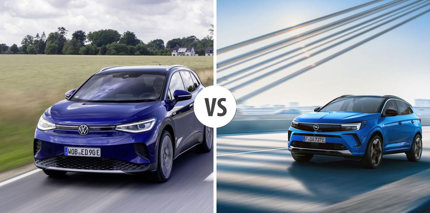 Volkswagen ID.4 VS Opel Grandland Elektro – Vergleiche Preise, Leistung ...