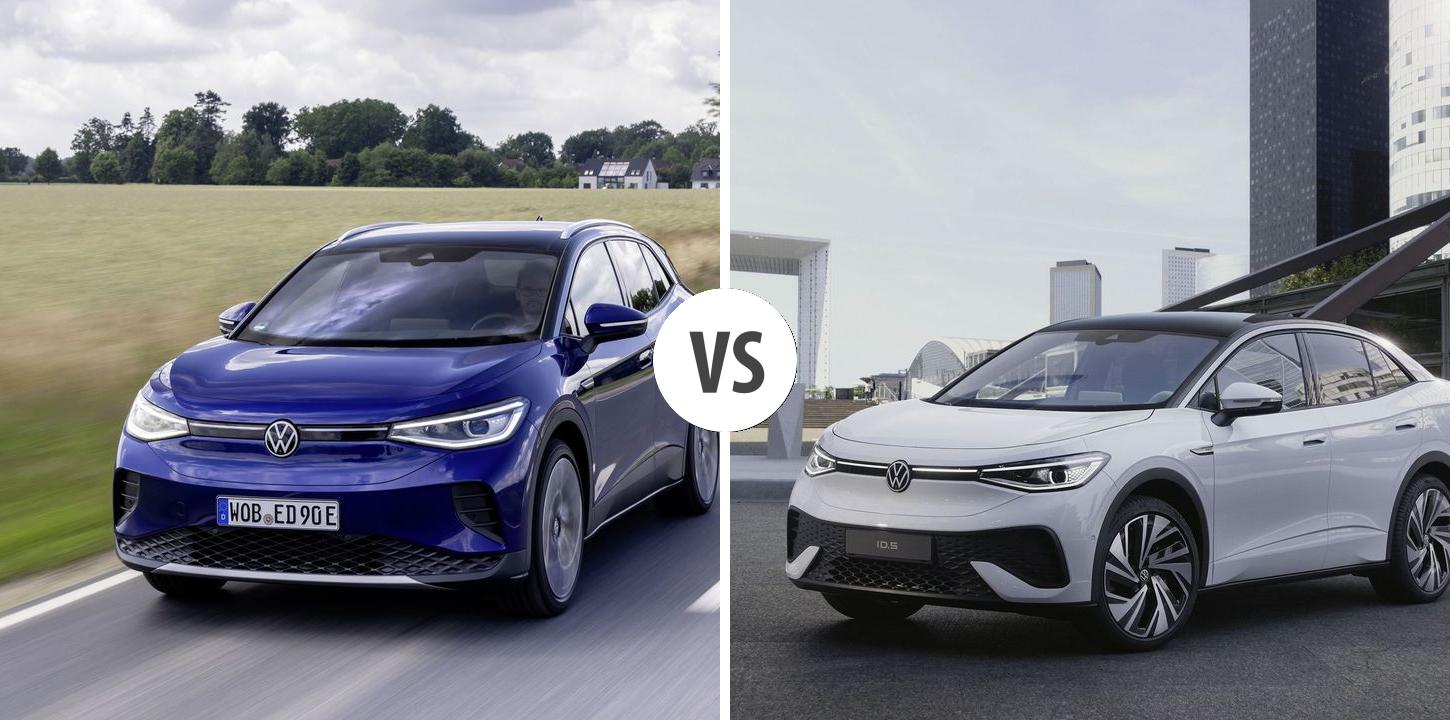 Volkswagen ID.4 VS Volkswagen ID.5 – Vergleiche Preise, Leistung ...