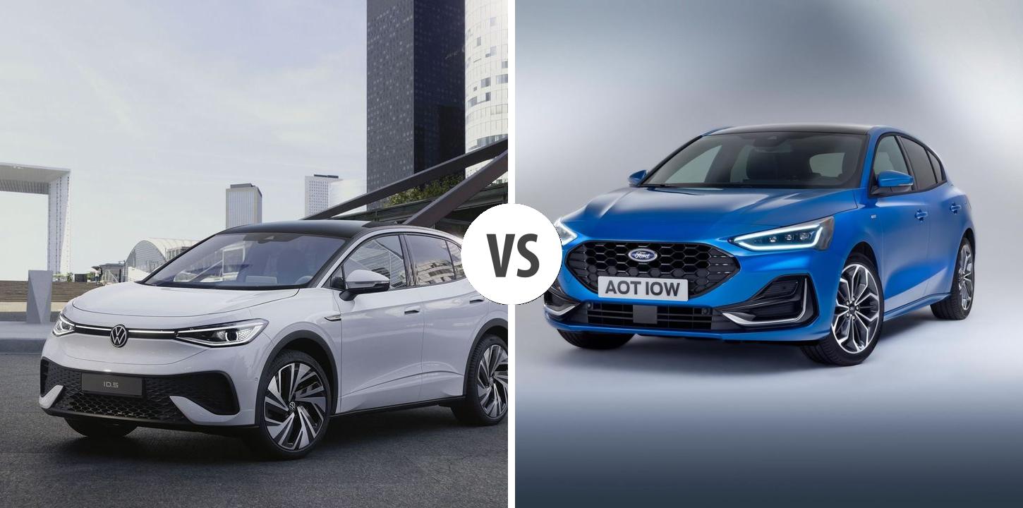 Volkswagen ID.5 VS Ford Focus – Vergleiche Preise, Leistung, Kofferraum ...