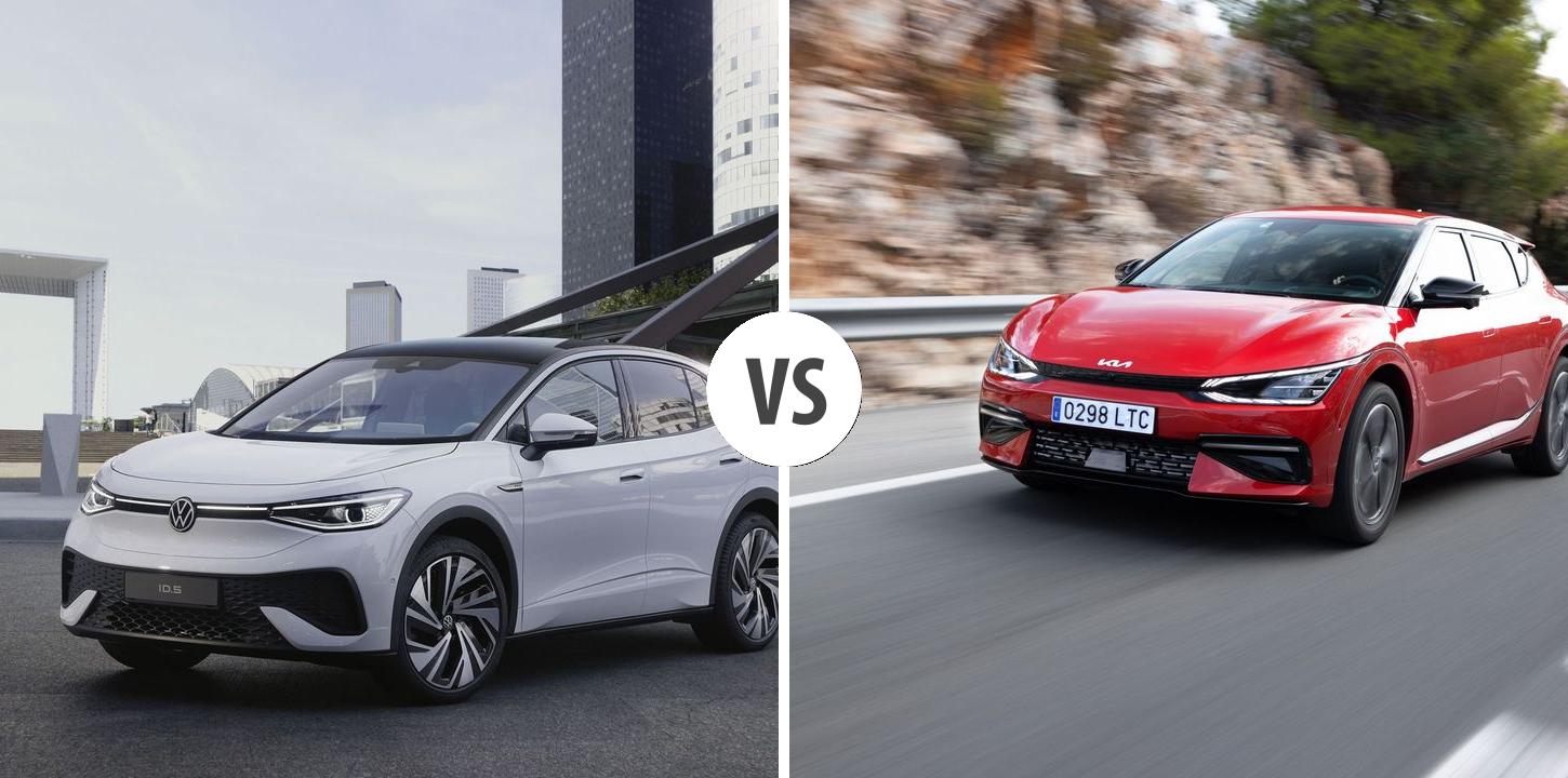 Volkswagen ID.5 VS KIA EV6 – Vergleiche Preise, Leistung, Kofferraum ...