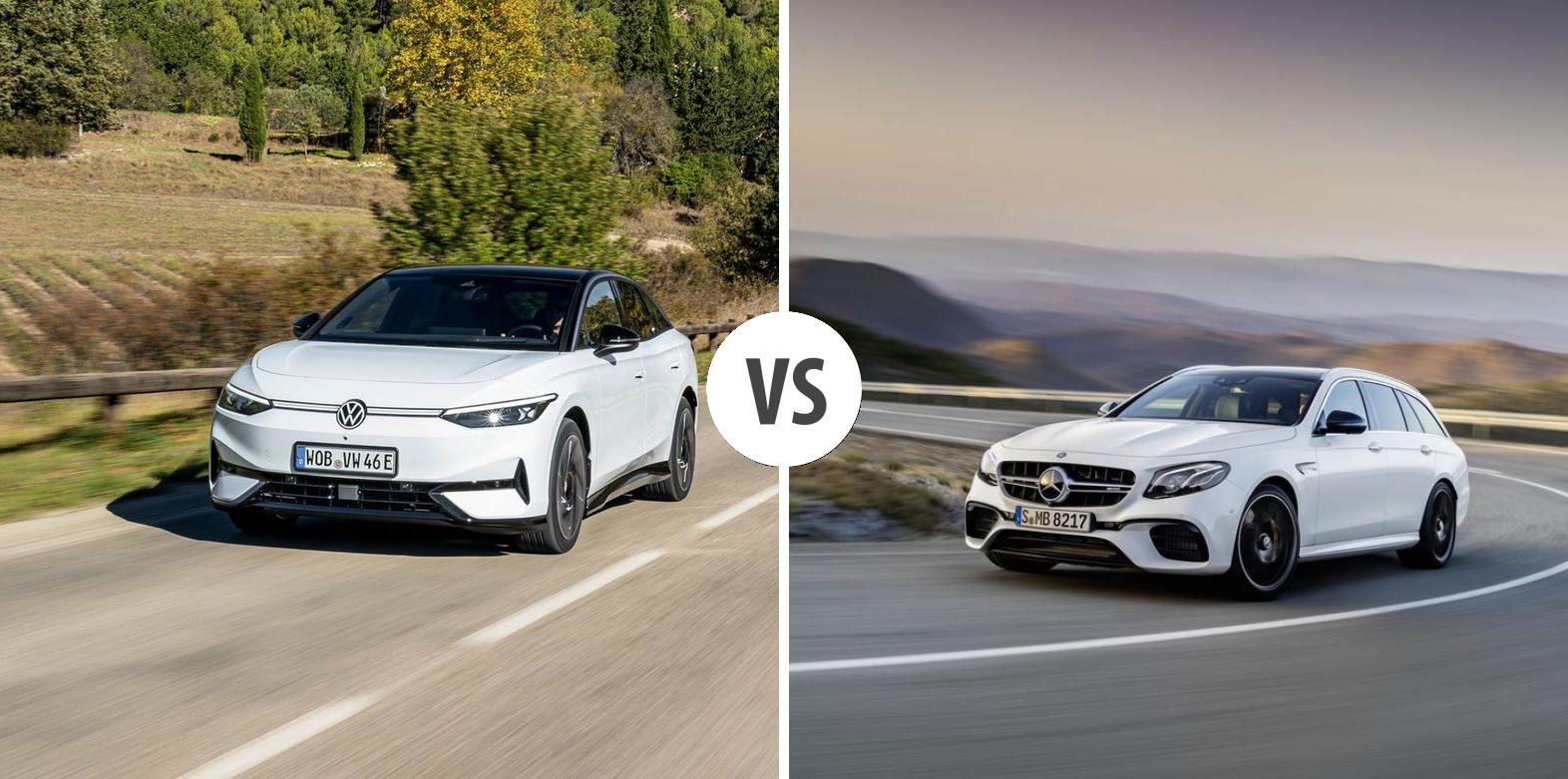 Volkswagen ID.7 VS Mercedes E-Klasse T-Modell – Vergleiche Preise ...