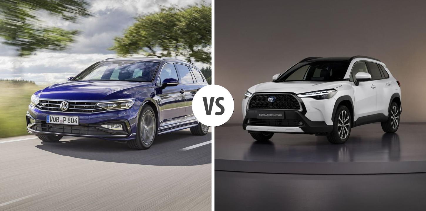 Volkswagen Passat Variant VS Toyota Corolla Cross Autovergleich ...