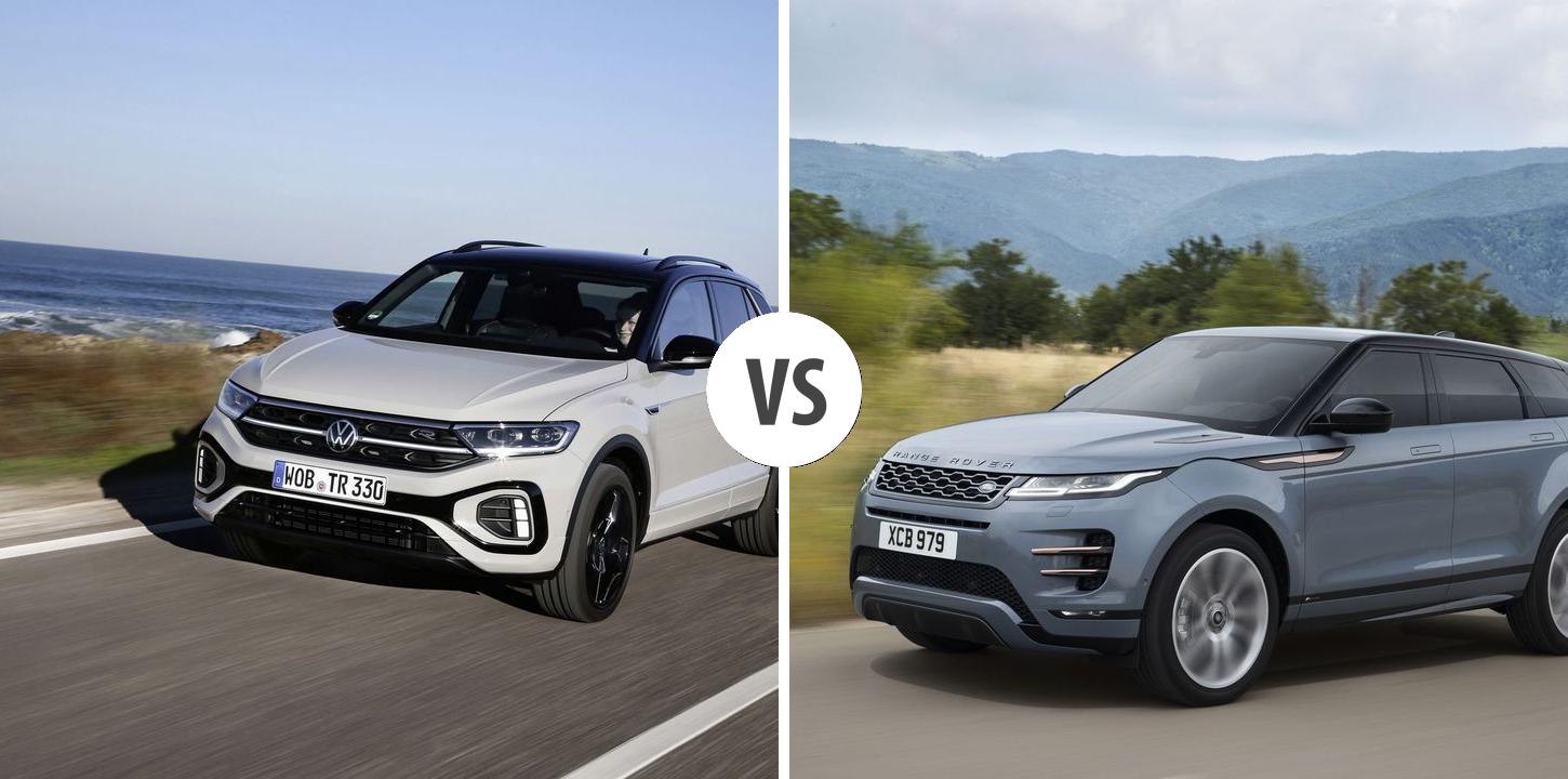 Volkswagen T-Roc VS Land Rover Range Rover Evoque – Vergleiche Preise ...