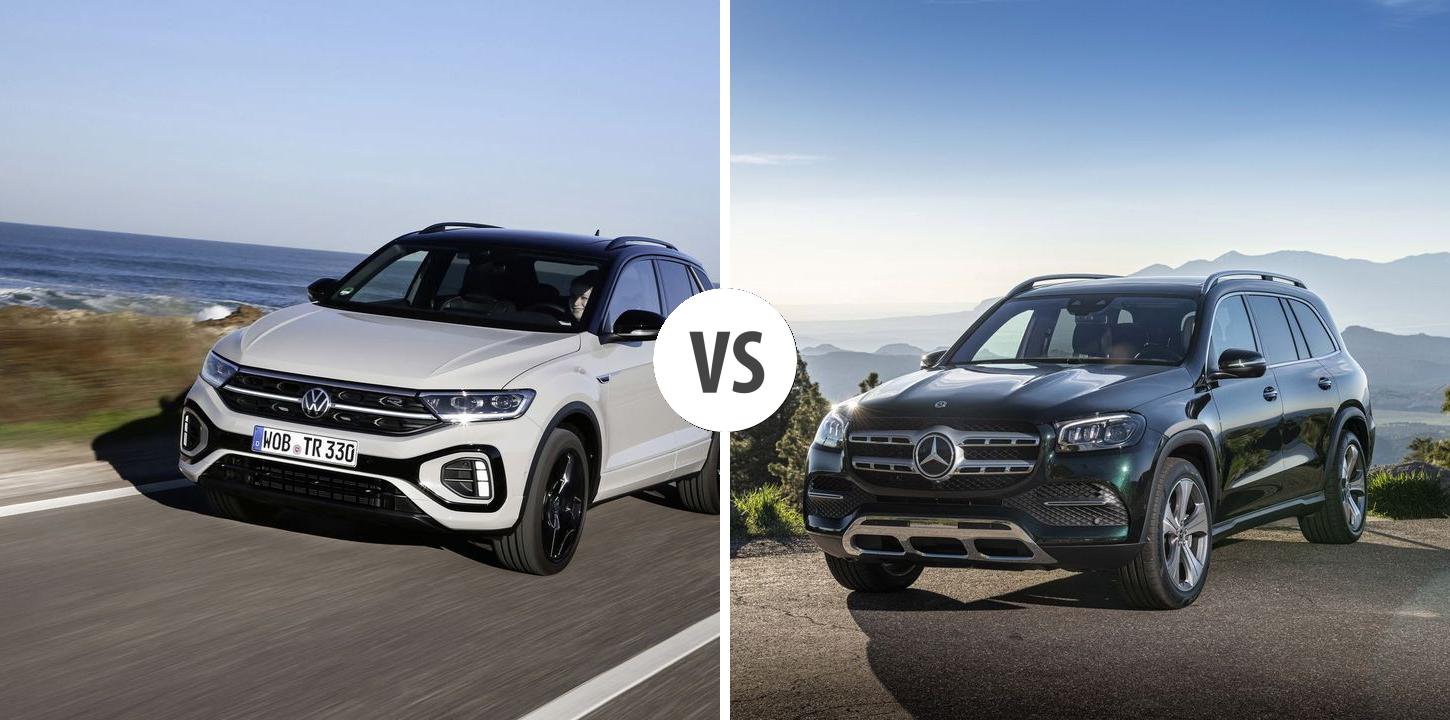 Volkswagen T-Roc VS Mercedes GLS – Vergleiche Preise, Leistung ...
