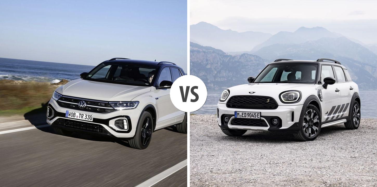 Volkswagen T-Roc VS Mini Countryman – Vergleiche Preise, Leistung ...