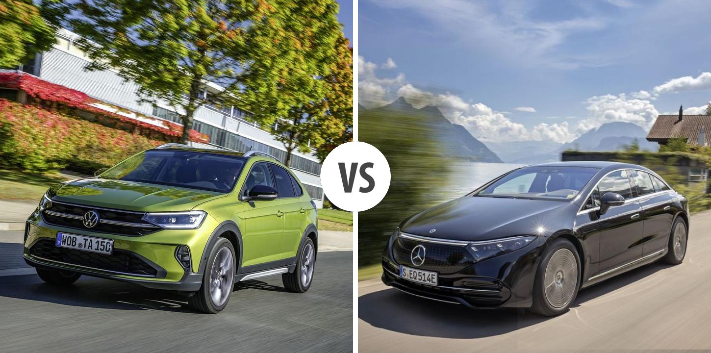 Volkswagen Taigo VS Mercedes EQS Limousine – Vergleiche Preise ...